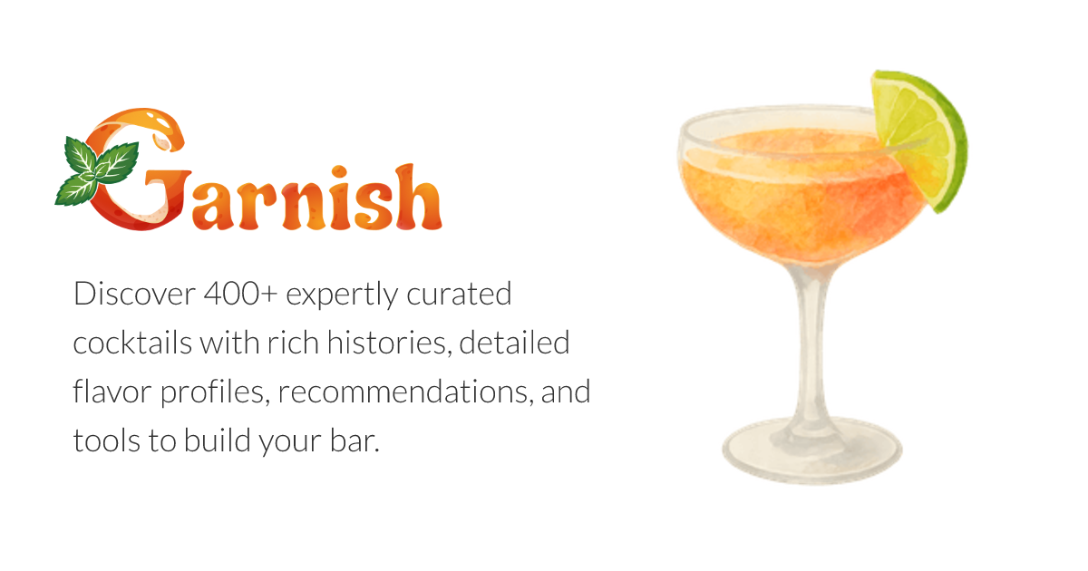 Garnish - Premium Cocktail Recipes & Mixology Guide